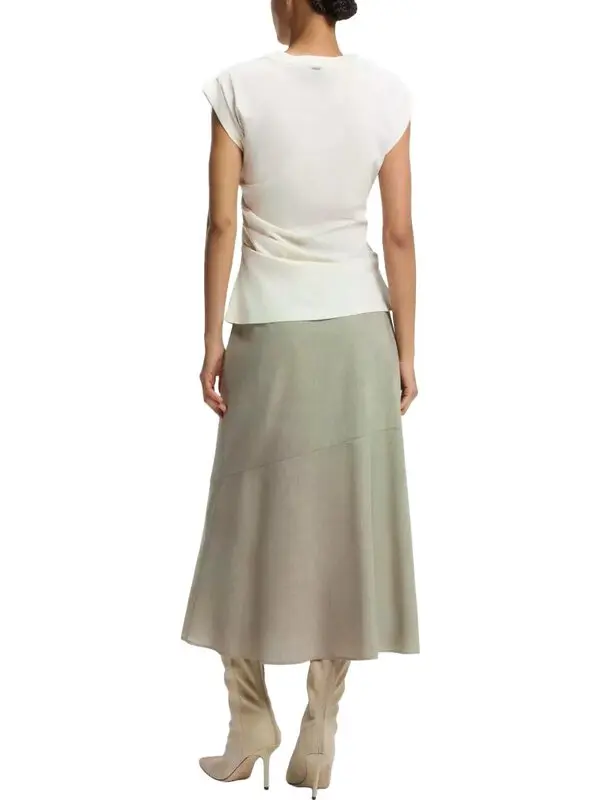 BOSS A-line Midi Skirt - Neutrals