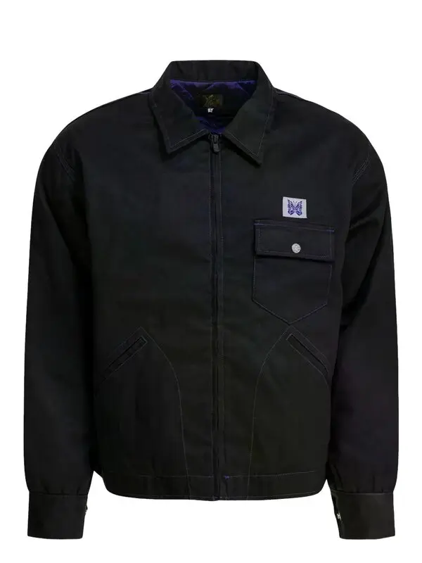 Needles Pe/c Twill Jacket - Black