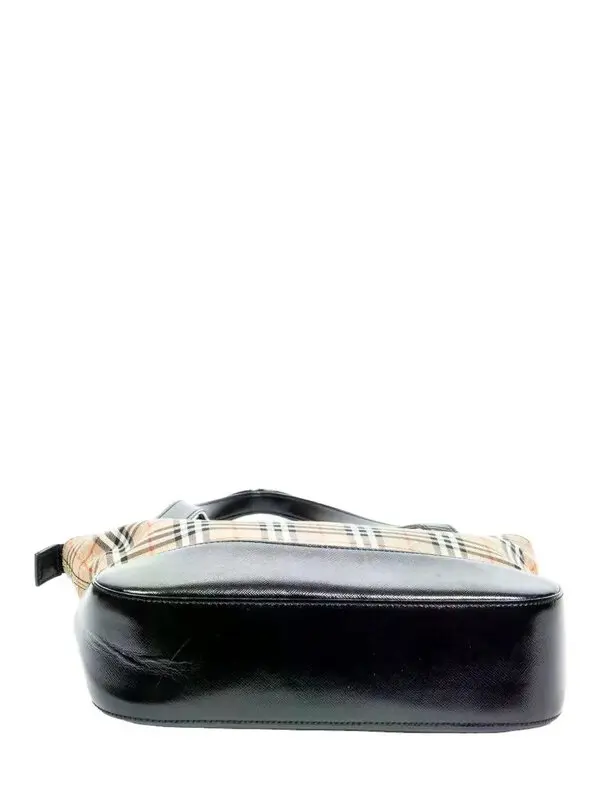 Burberry Haymarket Tote Bag - Brown