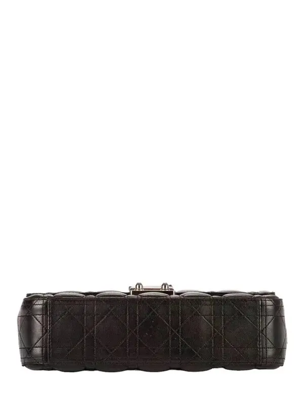 Dior Quilted Chain-strap Crossbody Bag - Black
