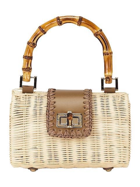 BTB LOS ANGELES Brandi Clutch - Neutral