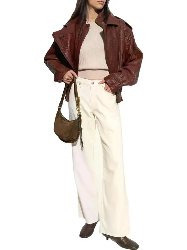 Rag & Bone Cashmere T-shirt - Neutrals