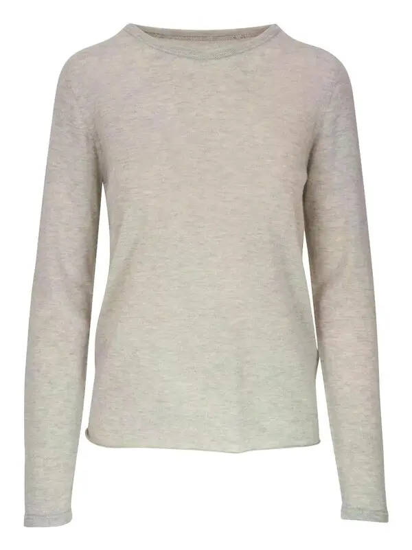 Majestic Filatures Round-neck Cashmere Jumper - Neutrals