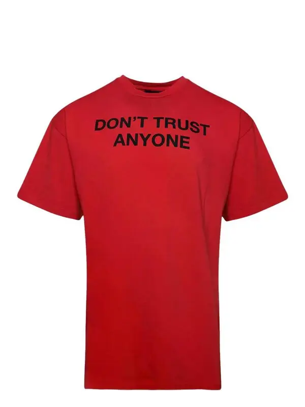 LOCAL AUTHORITY LA Cotton T-shirt - Red