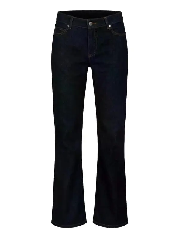 Zadig&Voltaire Dark Flared Jeans With Contrast Stitching - Blue