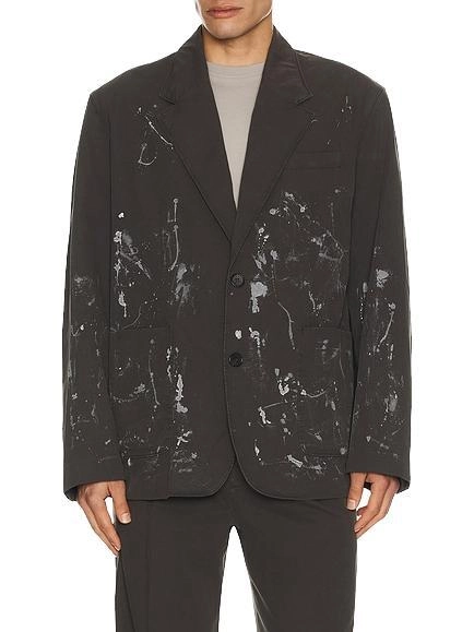 We11Done Painted Jacket - Grey