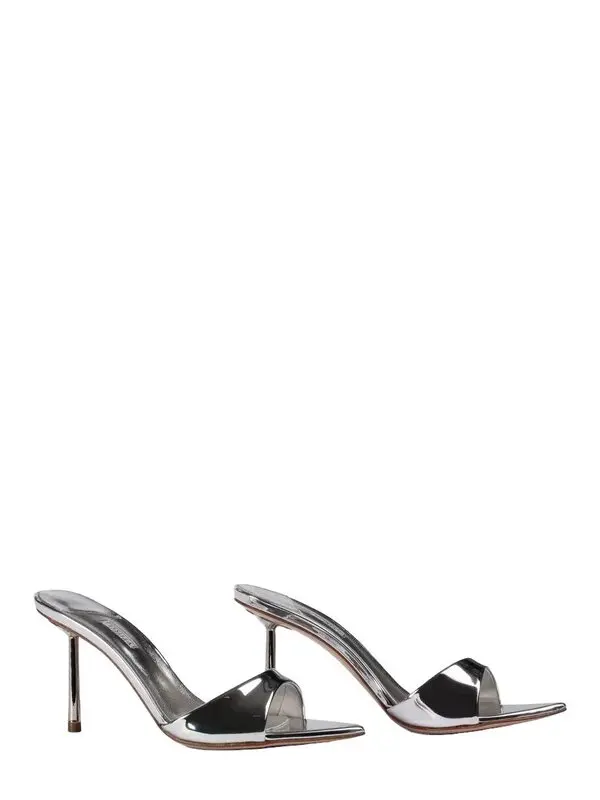 LE SILLA Bella -tone Stiletto Sandals - Silver