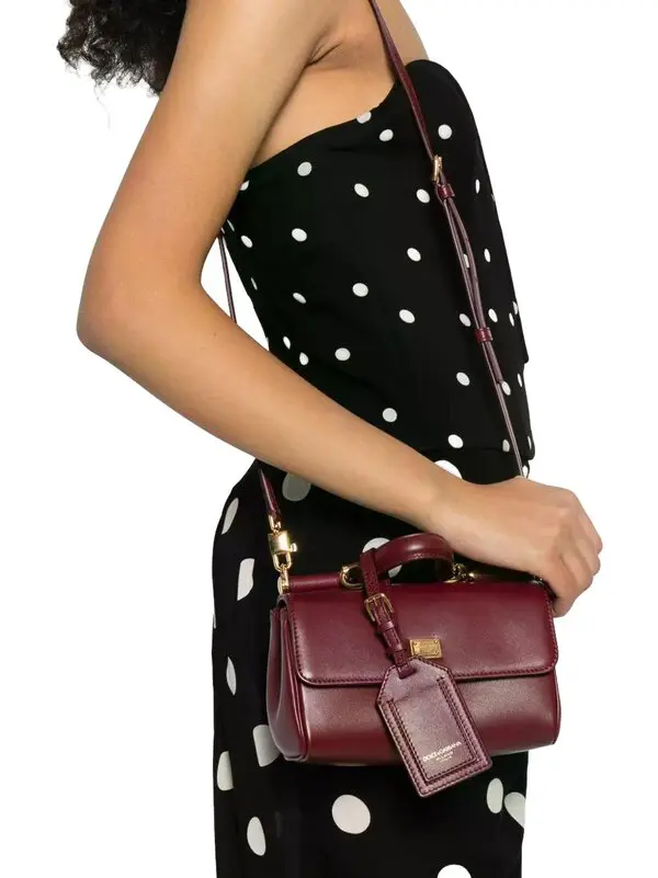Dolce & Gabbana Mini My Sicily Shoulder Bag - Red