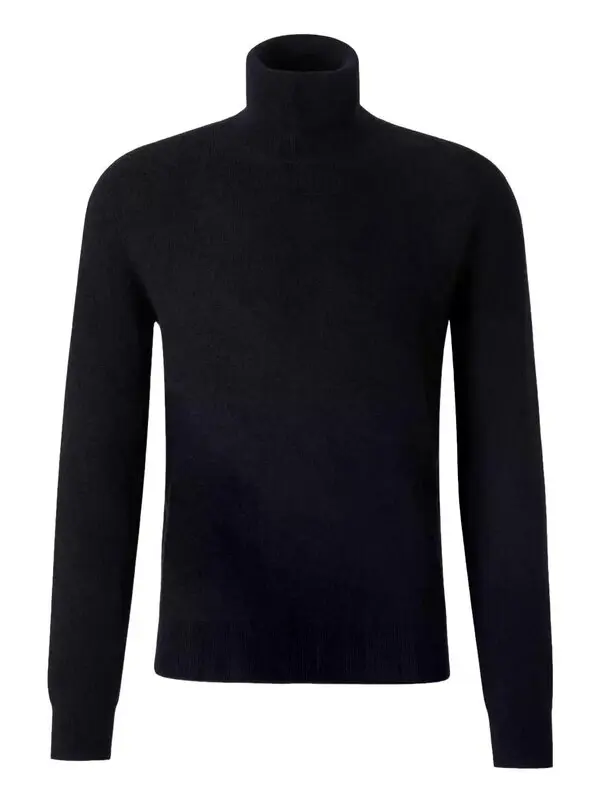 Brioni High-neck Sweatshirt - Blue