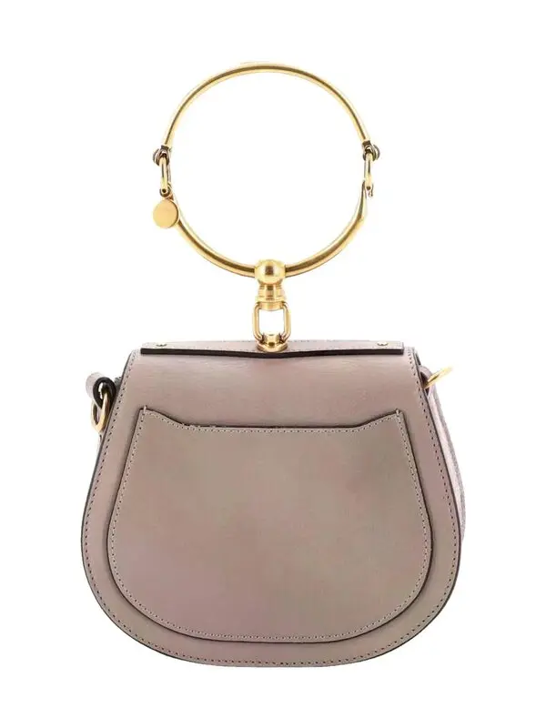 Chloé Nile Leather Small Crossbody Bag - Neutrals