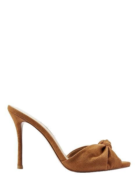 Femme La Janis Mule In . Also - Rust