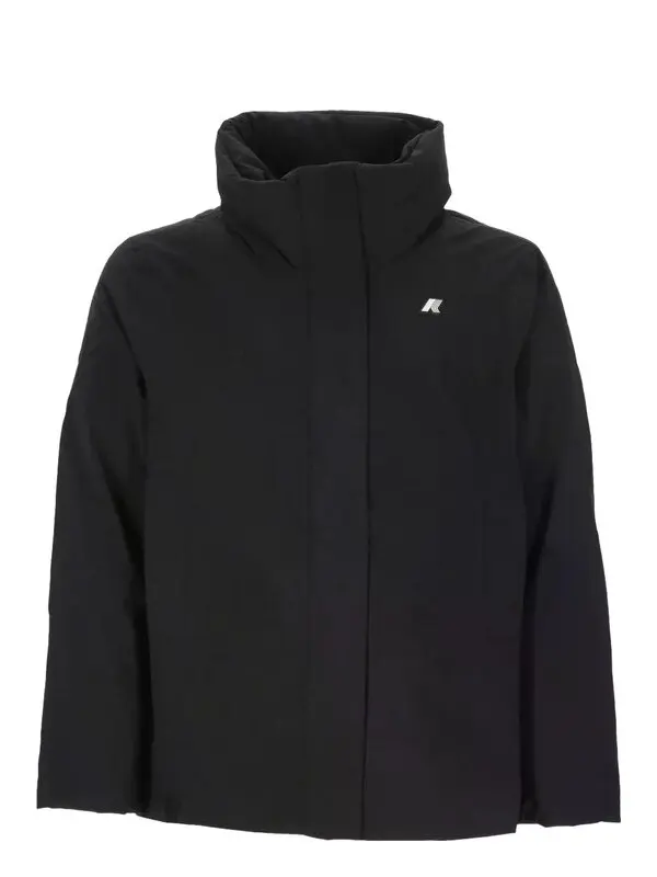 K-WAY High-neck Jacket - Black