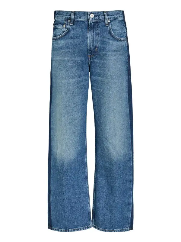 Citizens Of Humanity Lindz Relaxed Straight-leg Jeans - Blue