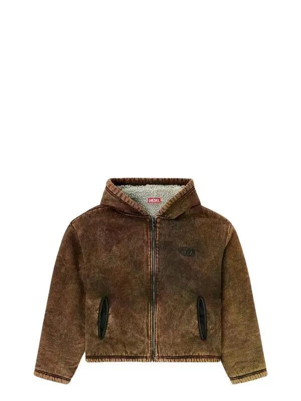 DIESEL® F-ella Zip Jacket - Brown