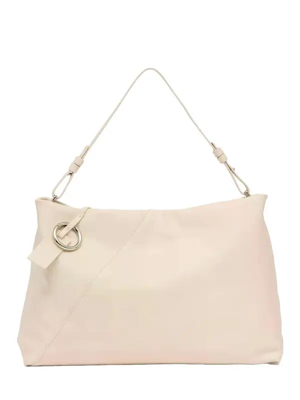 MAISON MARGIELA Single-stitch Logo Clutch Bag - Neutrals
