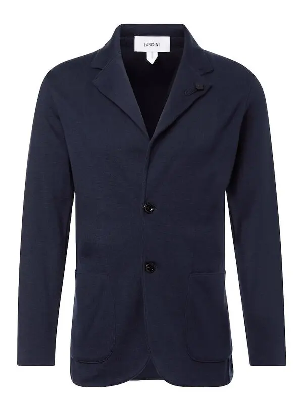 LARDINI Cotton Blazer - Blue