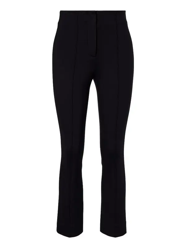 Veronica Beard Cropped Slim Pants - Black