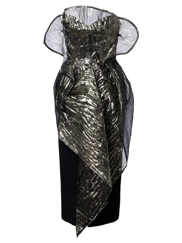Maticevski De La Cruz Cocktail Dress - Black