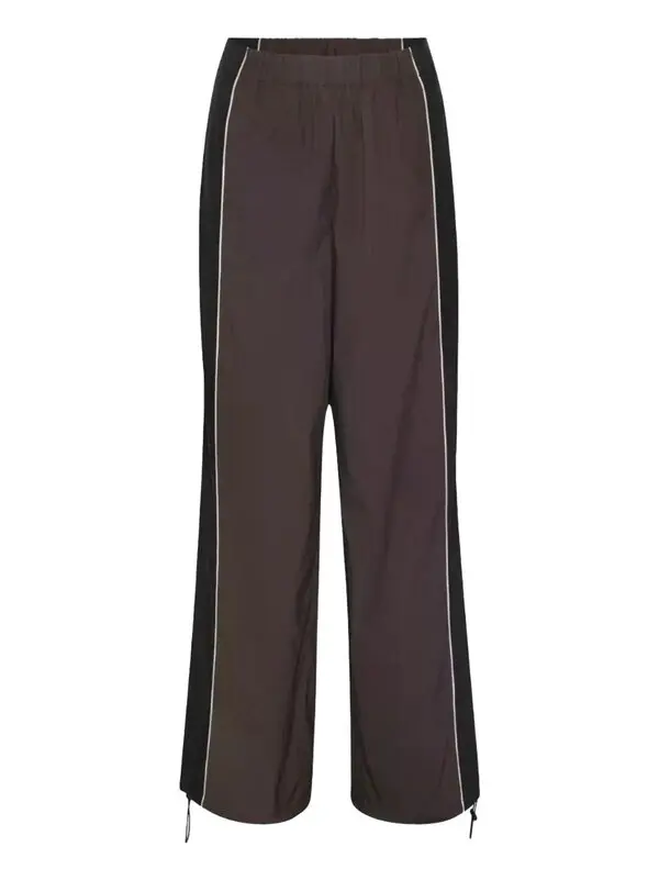 ROTATE BY BIRGER CHRISTENSEN Crispy Panelled Trousers - Brown