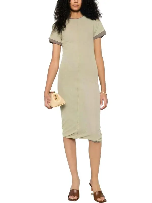 Sportmax Seam Panelled Dress - Neutrals