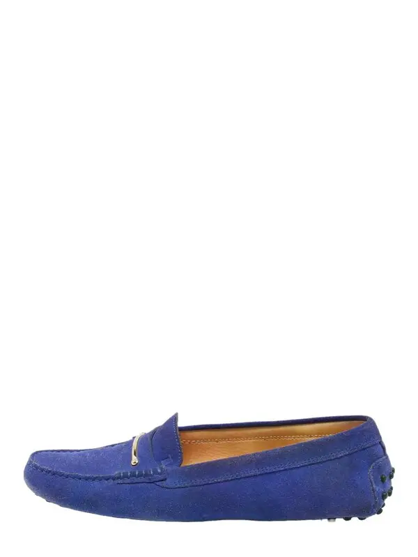 TOD'S Suede Loafers - Blue