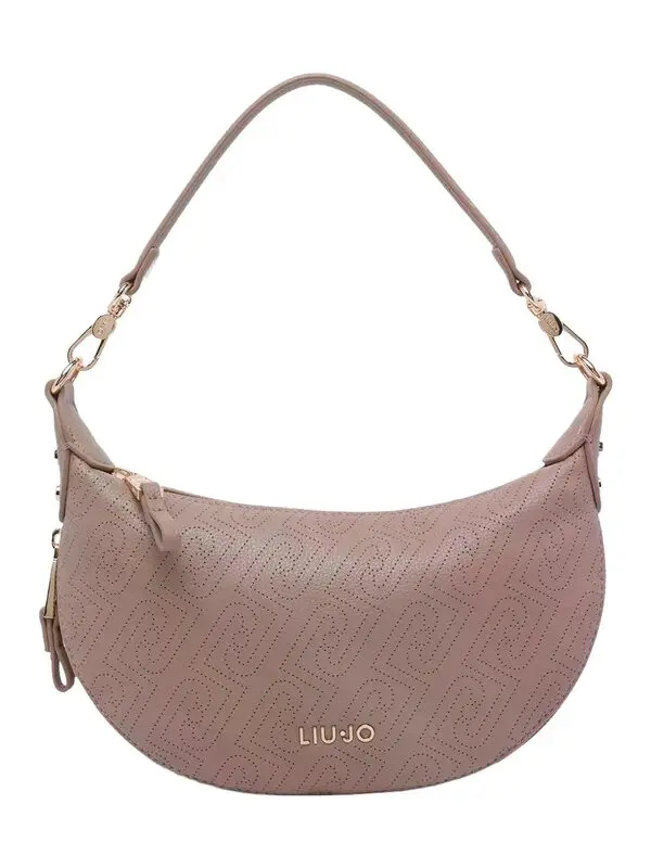 Liu Jo Logo Removable Shoulder Bag - Brown