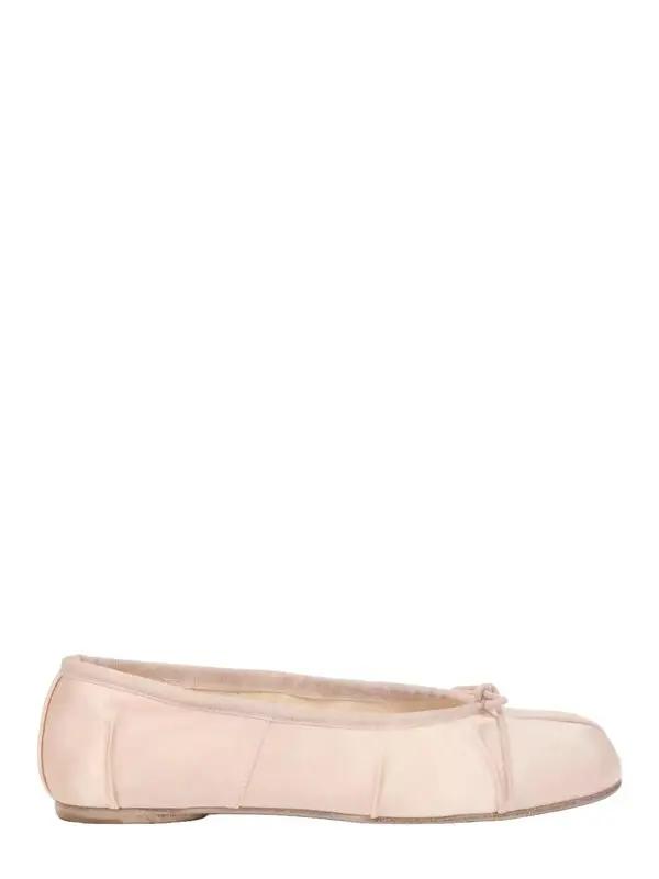 MAISON MARGIELA Tabi Satin Ballerinas - Neutrals