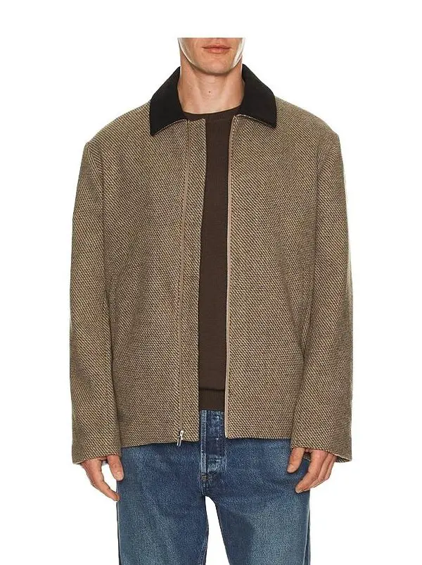 KROST Wool Combo Coat In . Also - Grey