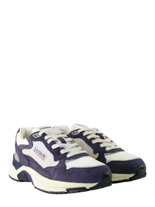 AUTRY Hyperway Low-top Round-toe Sneakers - Blue