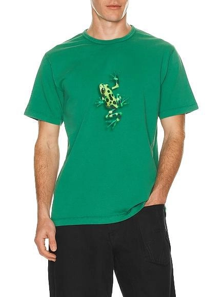 JW Anderson Jumping Frog T-shirt - Emerald