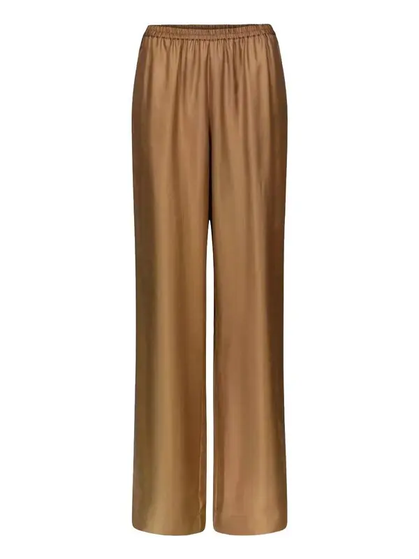 Loulou De Saison Alera Elasticated-waistband Trousers - Brown