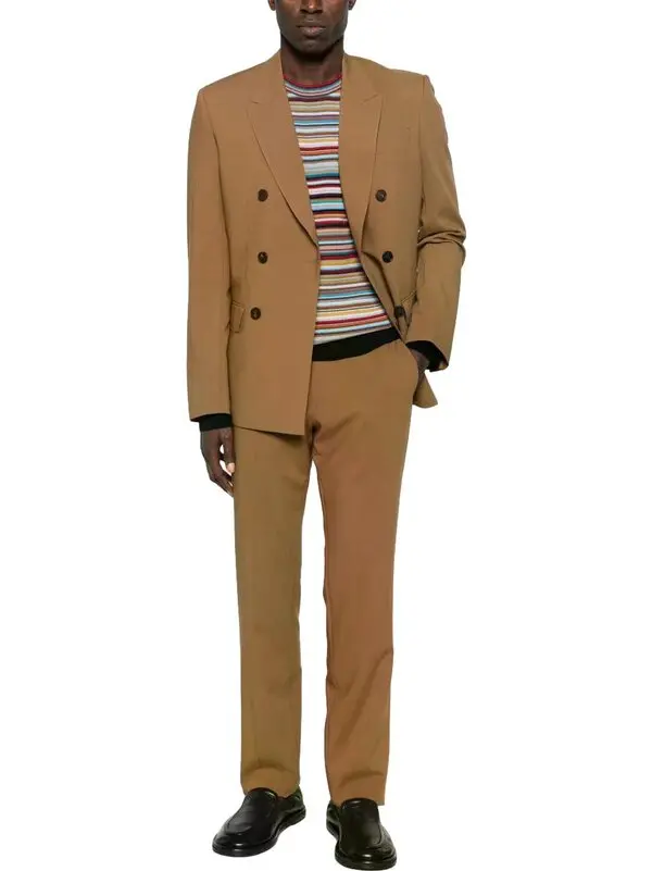 Paul Smith Striped Long-sleeve Sweater - Blue