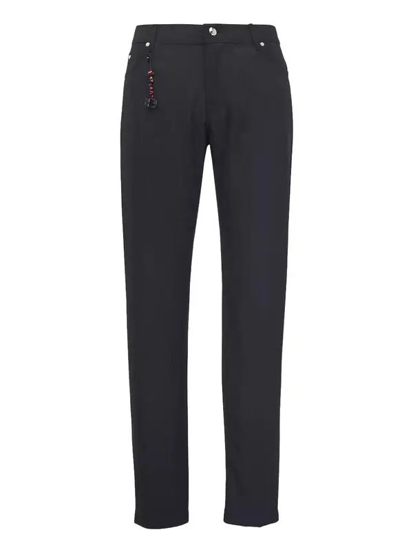 Marco Pescarolo Five-pocket Tailored Trousers - Black