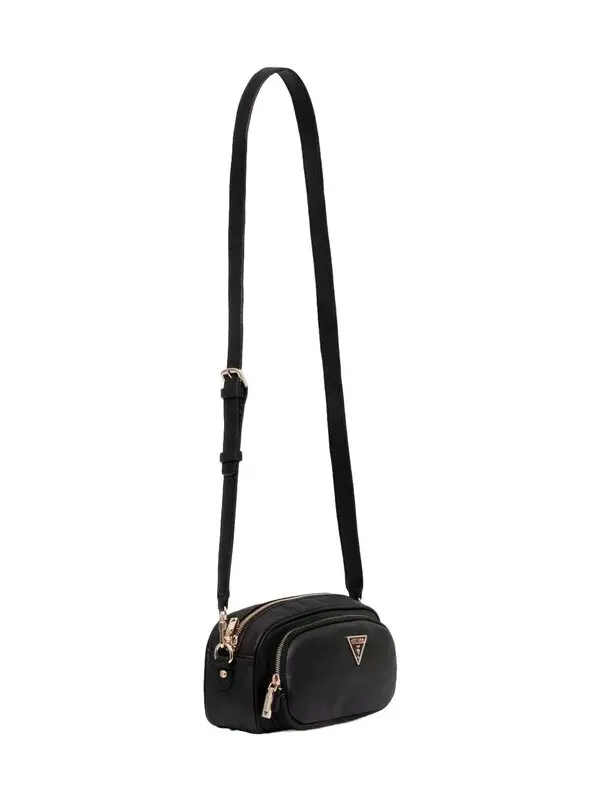 Guess Logo Detail Cross-body Bag - Black