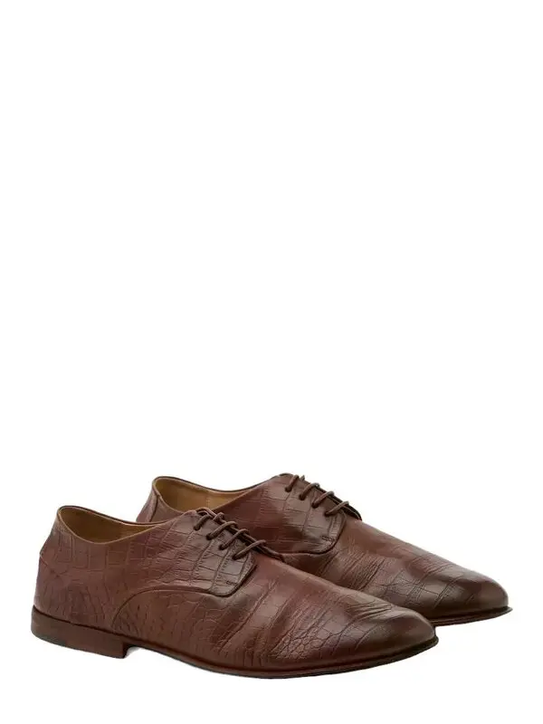 Marsèll Textured Derby Shoes - Brown