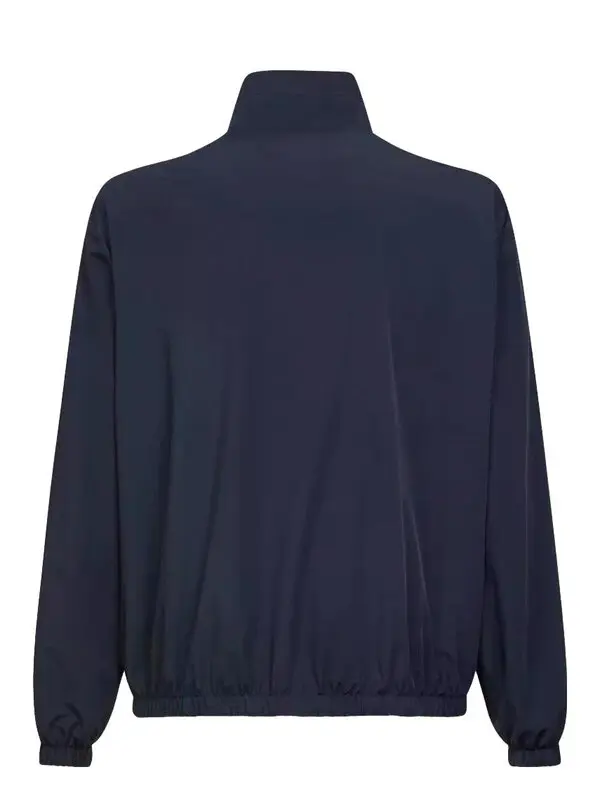 Brunello Cucinelli Logo-detail Jacket - Blue
