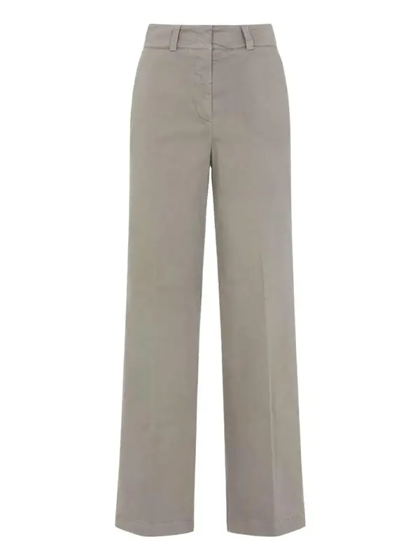 Peserico Mid-rise Trousers - Brown
