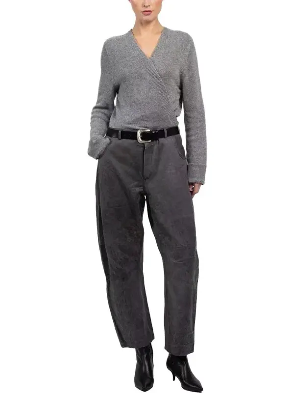 GIORGIO BRATO Patch Pocket Trousers - Grey
