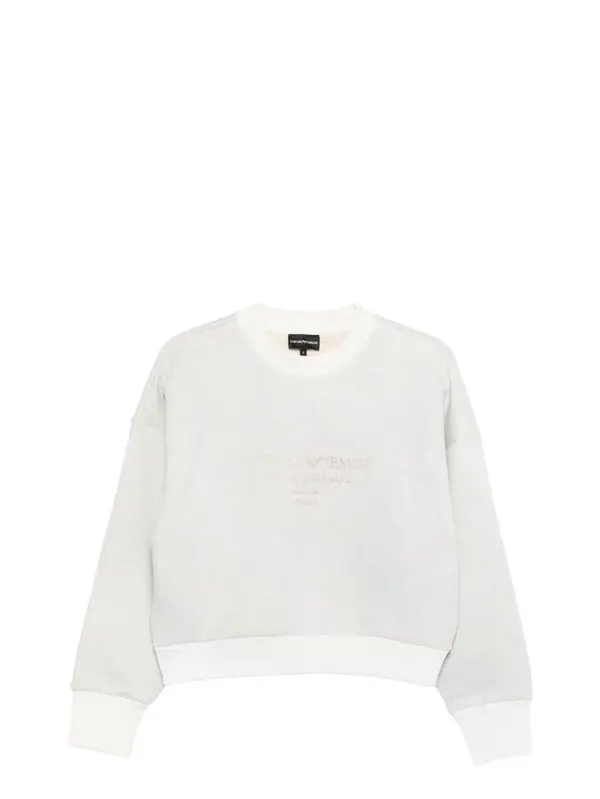 Emporio Armani Logo-print Sweatshirt - Grey