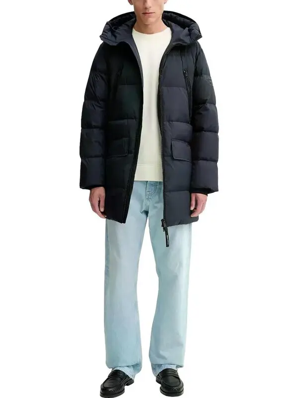 Marc O'polo Hooded Down Jacket - Blue