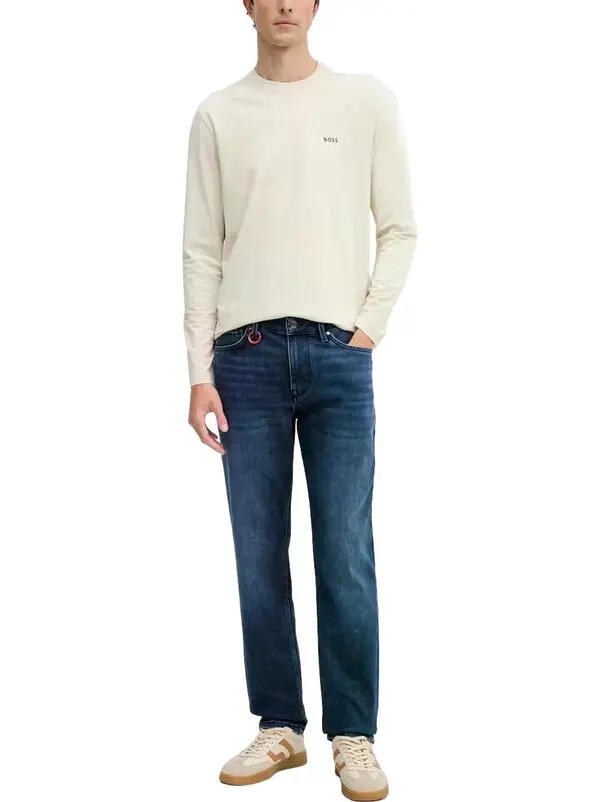 JOOP! Stephen Winter V-stitched Straight-leg Jeans - Blue