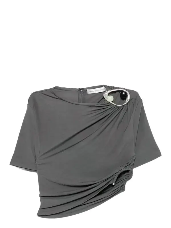 Christopher Esber Draped Top - Grey