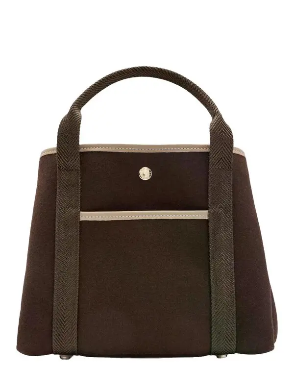 Rue De Verneuil Traversée Wool Tote Bag - Brown