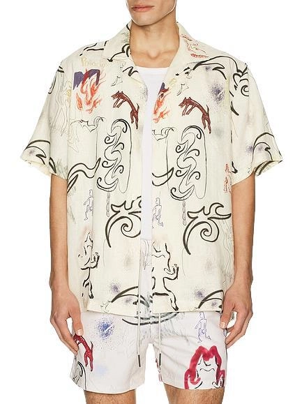 Oas Paradox Cuba Shirt - Light Multi
