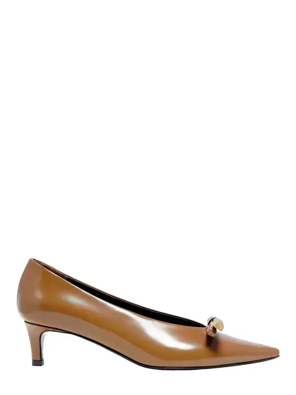 Roberto Festa Orla Heeled Pumps With Bow Detailing - Grey