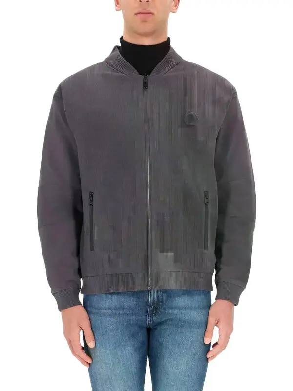 BOSS Future Hy Zip Sweatshirt - Grey