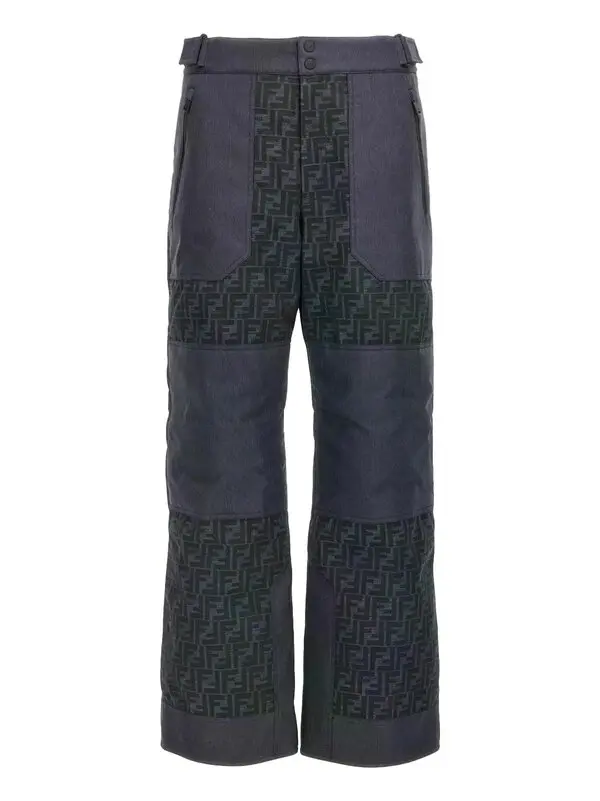 Fendi Ff Ski Trousers - Blue