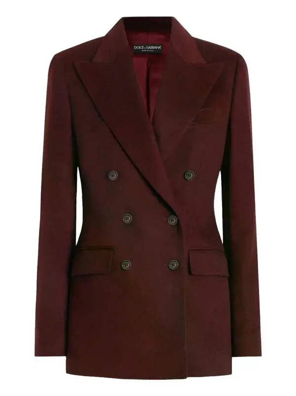 Dolce & Gabbana Double-breasted Jacket - Red
