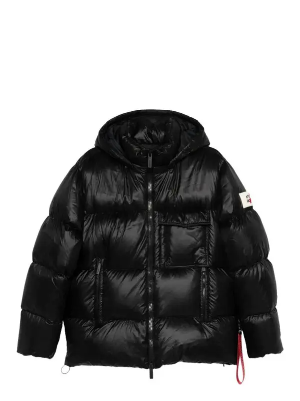 AFTER/LABEL Katalla Hooded Puffer Jacket - Black
