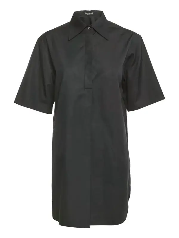 Dolce & Gabbana Cotton Oversized Tunic - Black